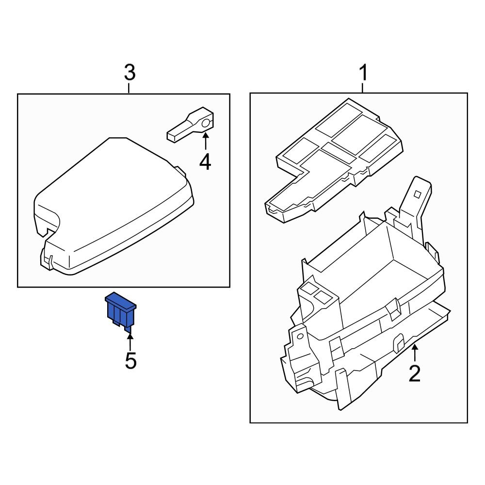 Mazda OE D07A67S99B - Multi-Purpose Fuse