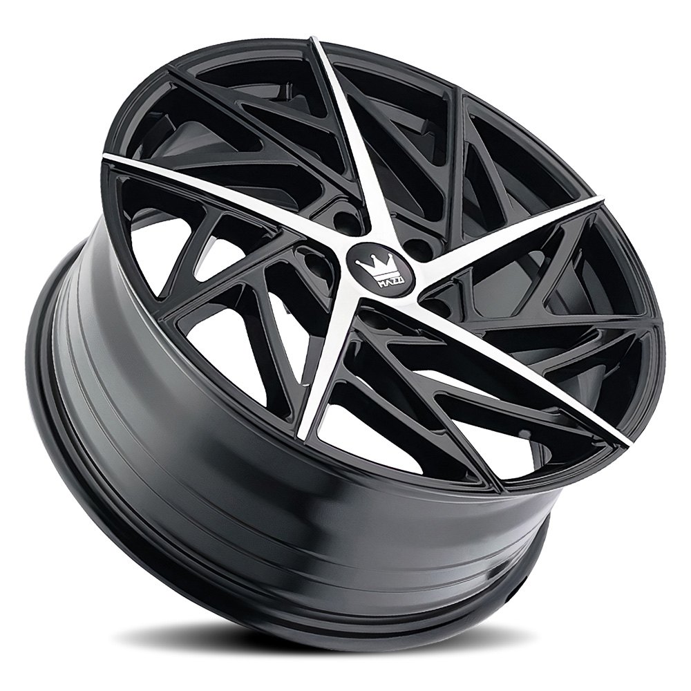 MAZZI® 377 FREESTYLE Wheels - Gloss Black with Machined Face Rims