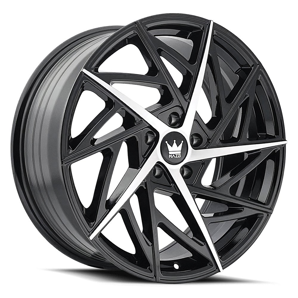 MAZZI® 377 FREESTYLE Wheels - Gloss Black with Machined Face Rims