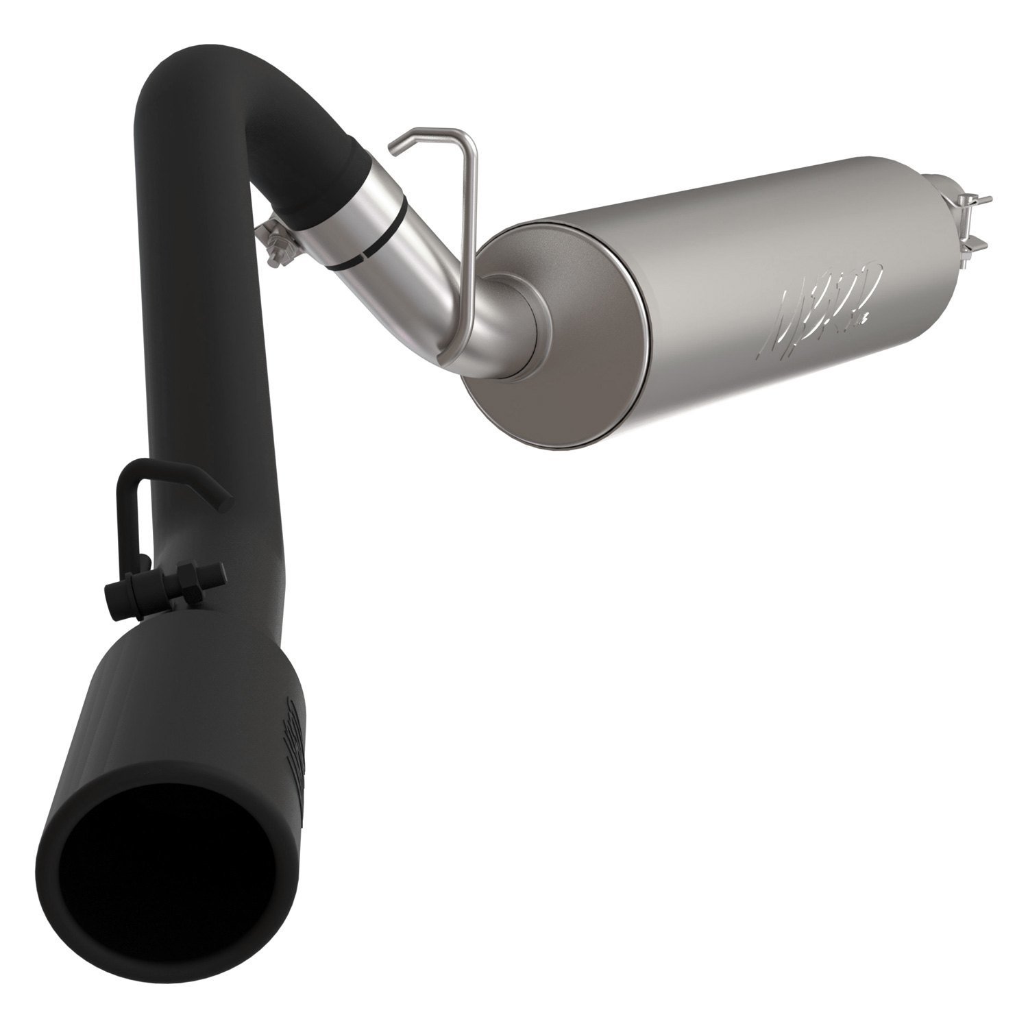 MBRP® S5512BLK - Black Series™ Aluminized Steel Cat-Back Exhaust System ...