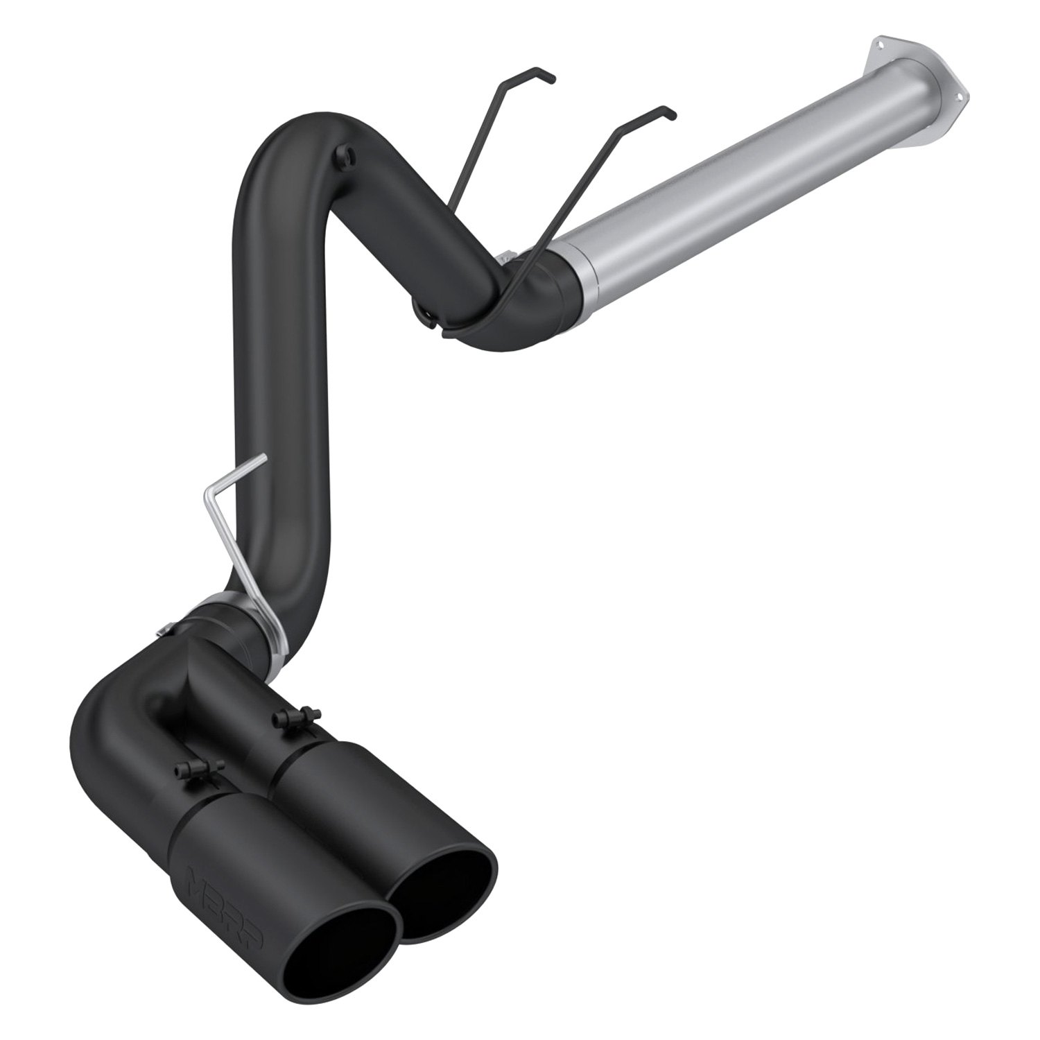 MBRP® S6290BLK - Armor BLK™ Aluminized Steel DPF-Back Exhaust System ...