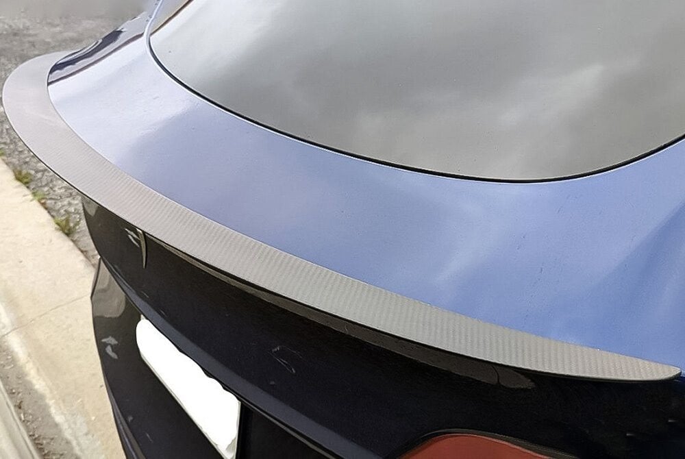 Megan Racing® MRC-EXT-TSLY19 - Performance Style Carbon Fiber Rear Wing ...