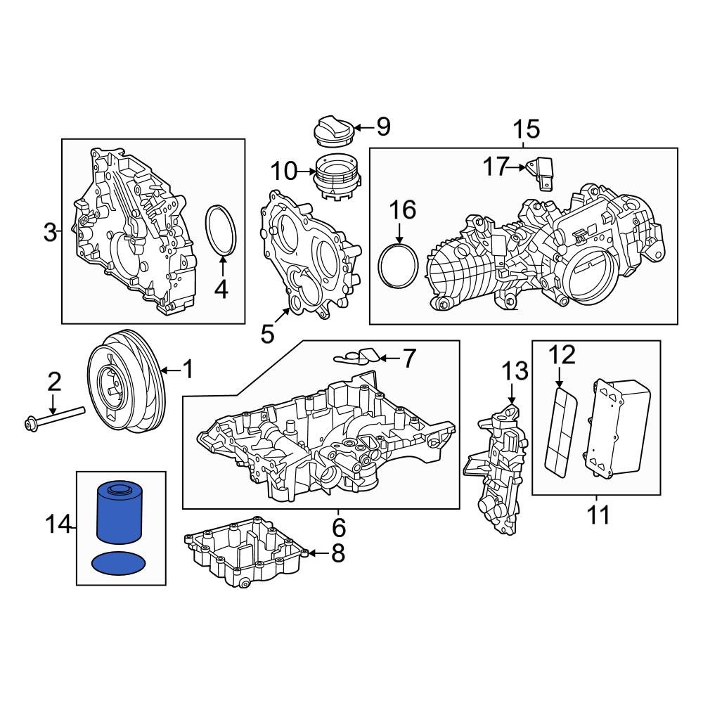 Mercedes-Benz OE 1391802100 - Engine Oil Filter Element