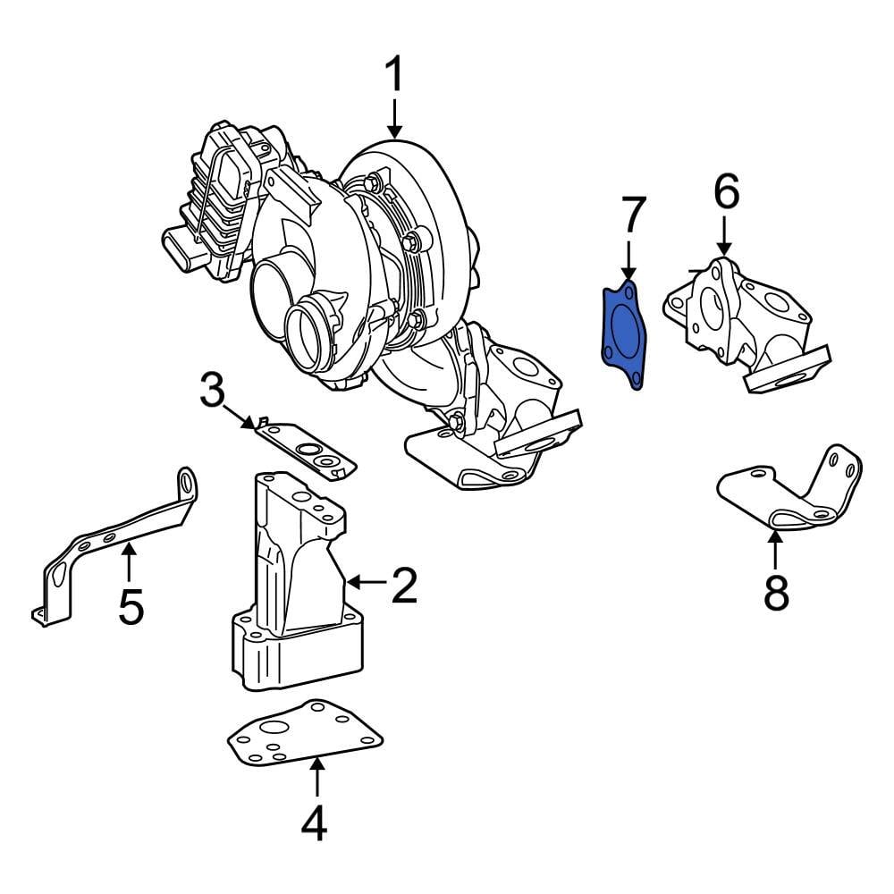 Mercedes-Benz OE 6420940080 - Turbocharger Gasket