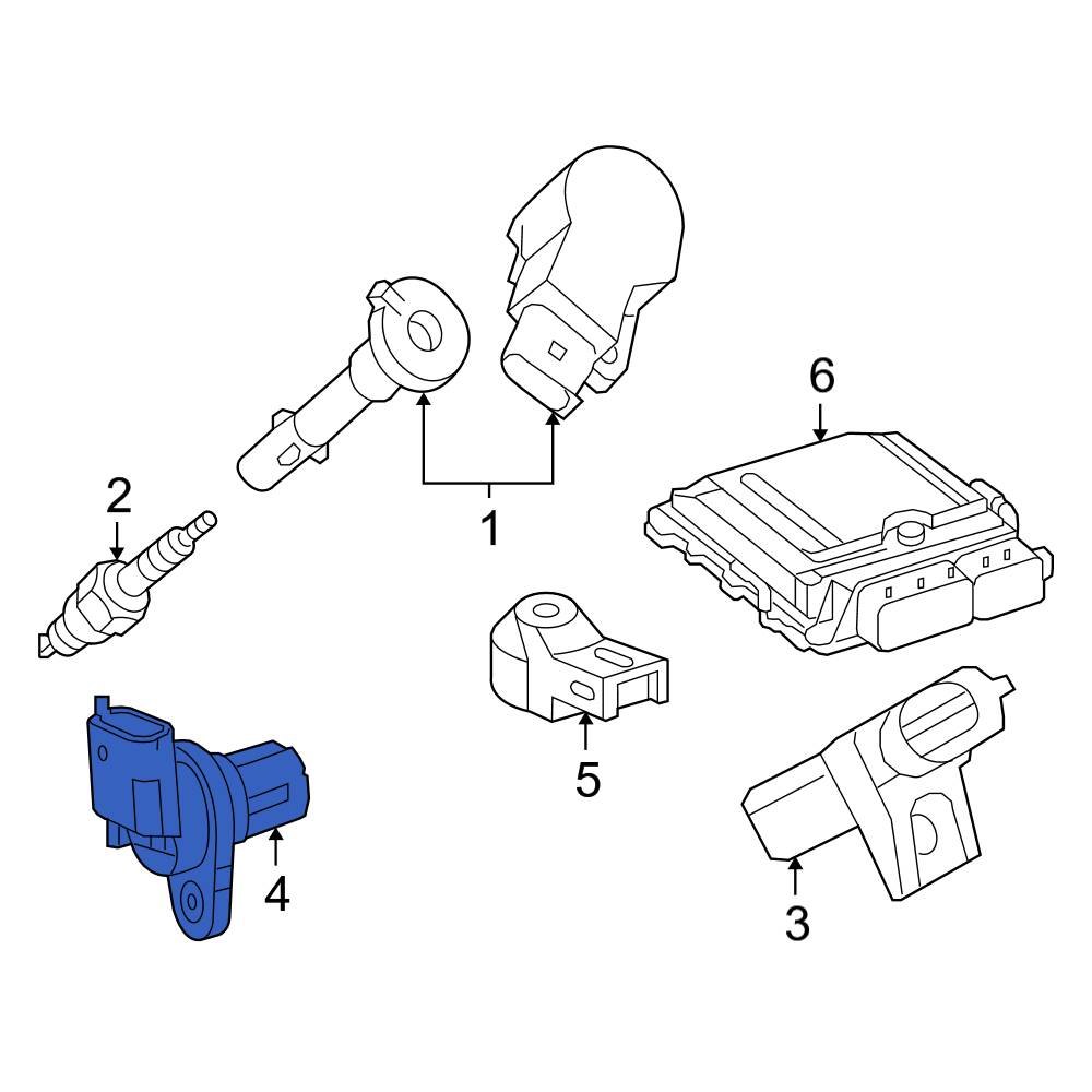 Mercedes-Benz OE 2769051000 - Engine Camshaft Position Sensor