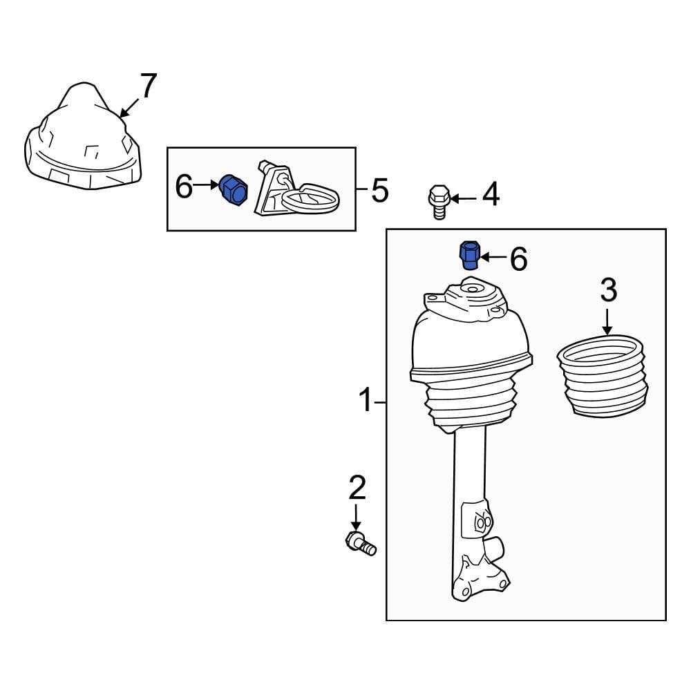 Mercedes-Benz OE 0003270369 - Air Suspension Compressor Line Adapter