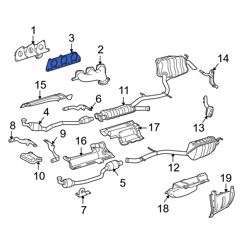 Mercedes-Benz OE 2721420680 - Exhaust Manifold Gasket