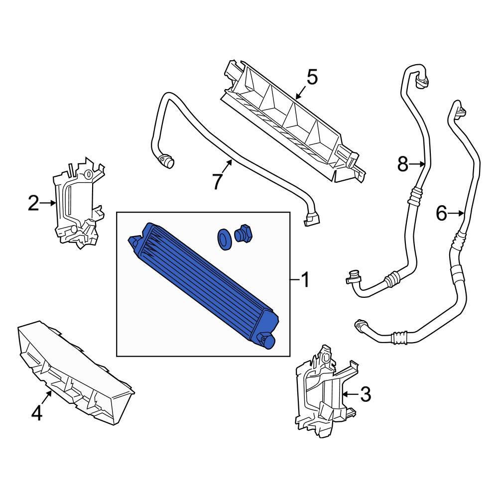 Mercedes-Benz OE 2781880401 - Engine Oil Cooler