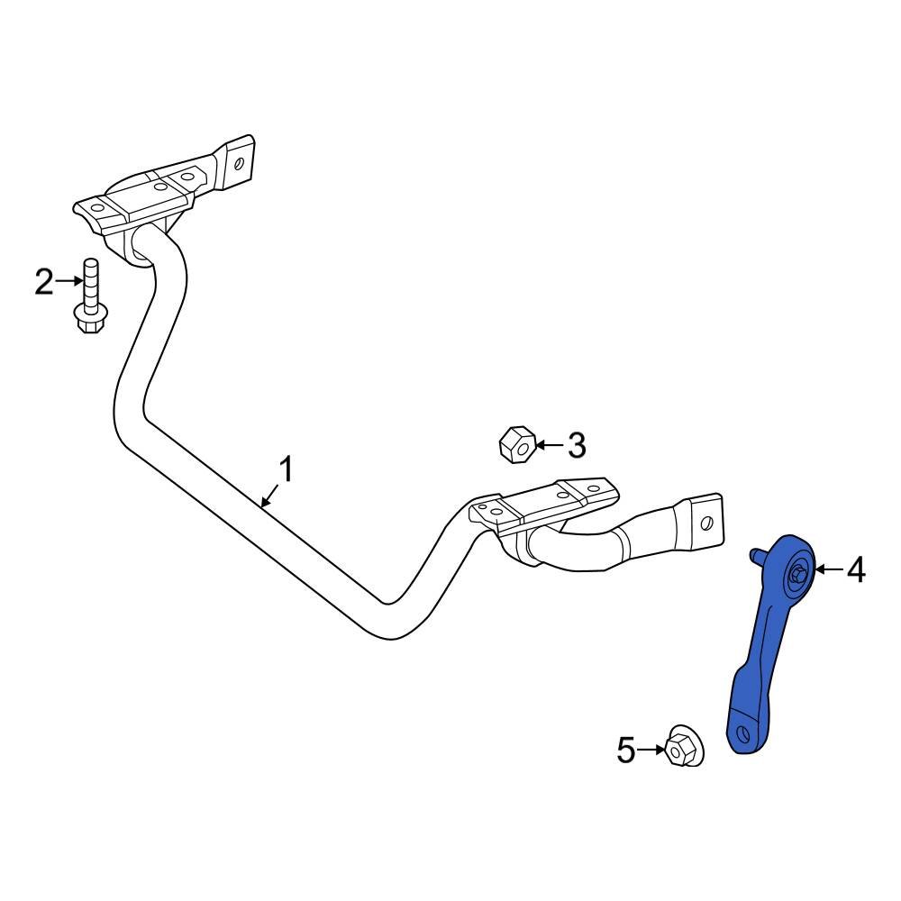 Mercedes-Benz OE 2053230717 - Front Left Suspension Stabilizer Bar Link
