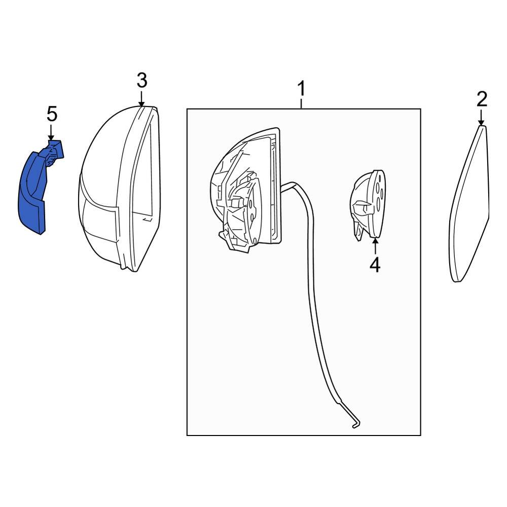 Mercedes-Benz OE 1648200621 - Front Right Turn Signal Light Lens
