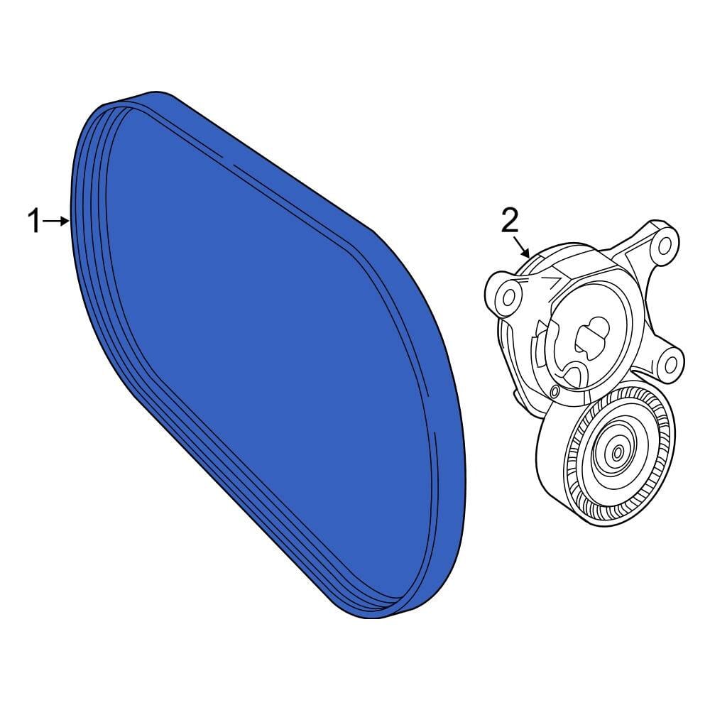 Mercedes-Benz OE 0029931196 - Serpentine Belt