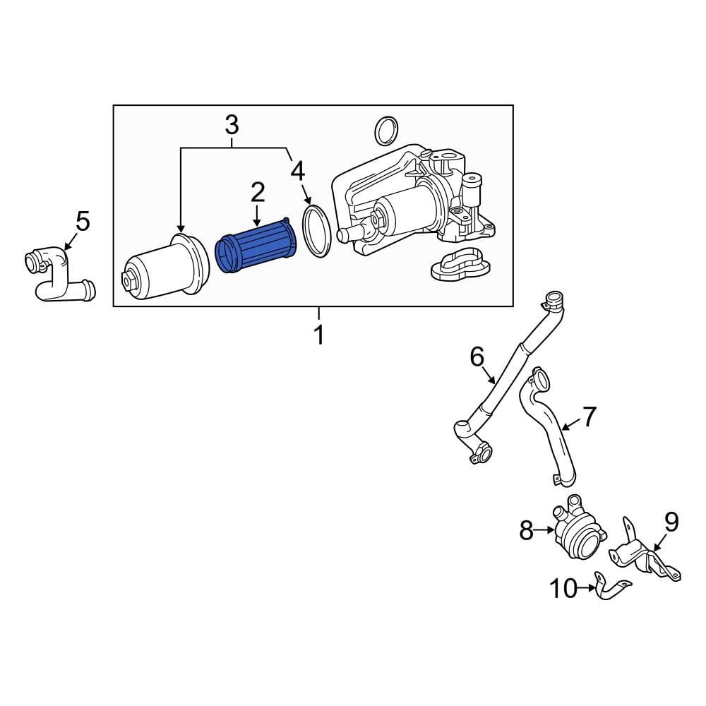 Mercedes-Benz OE 2463772400 - Transmission Oil Filter
