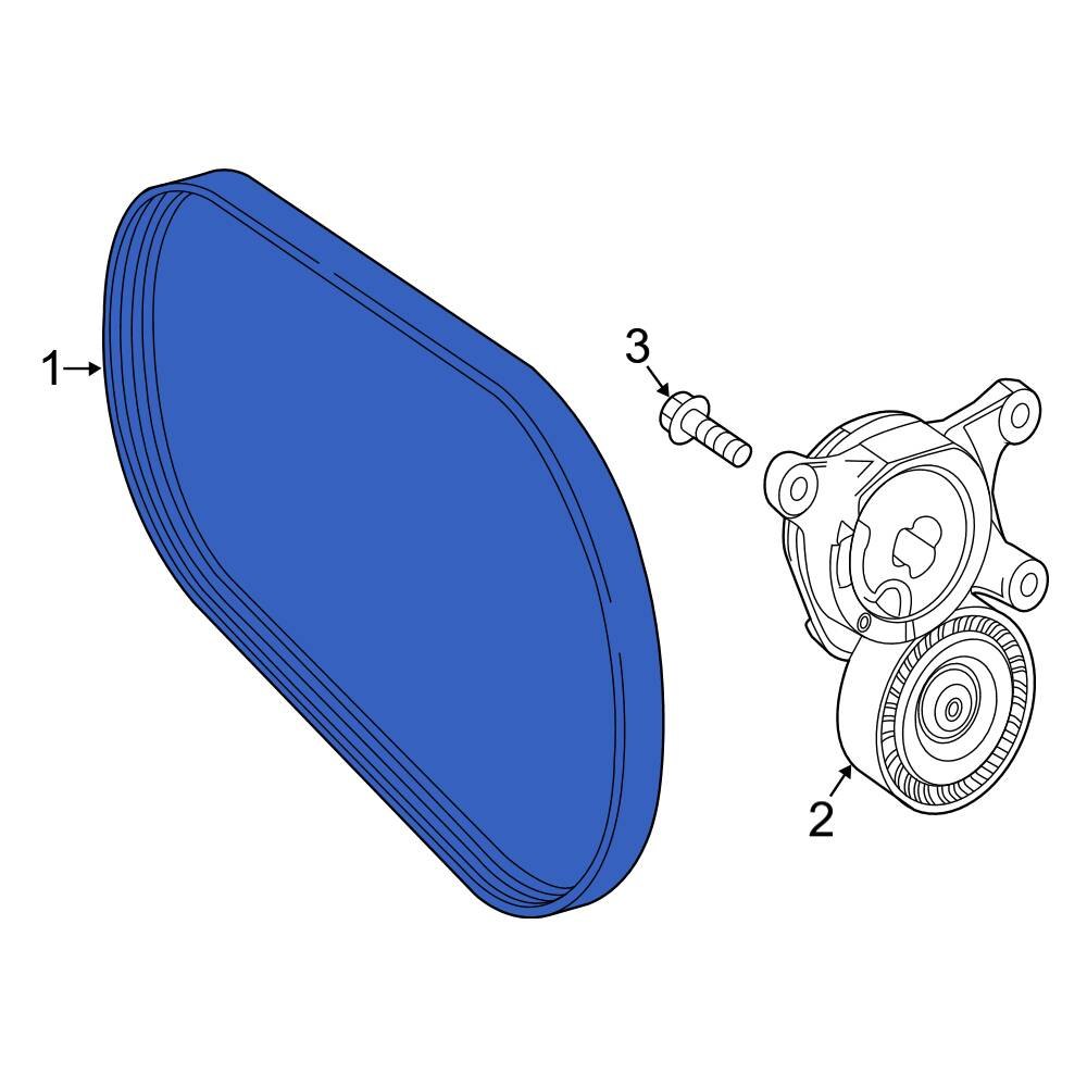 Mercedes-Benz OE 0029931196 - Serpentine Belt