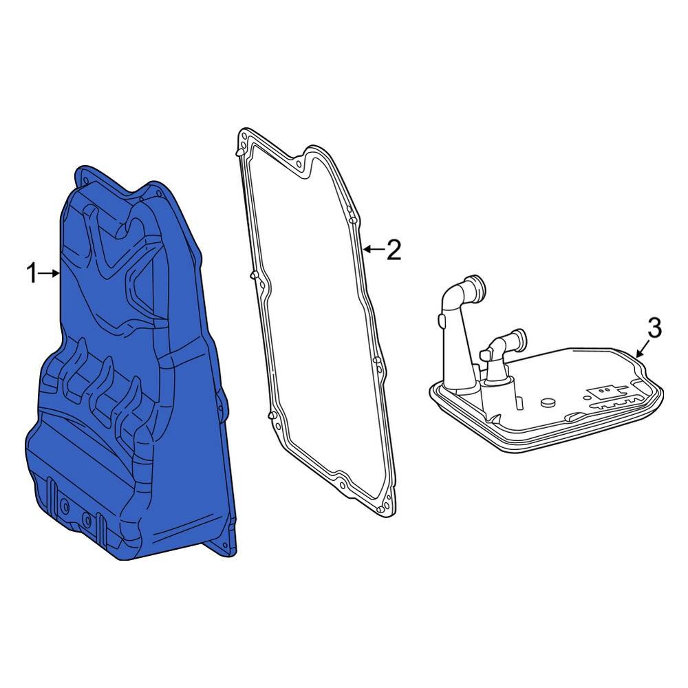 Mercedes-Benz OE 2463700112 - Transmission Oil Pan
