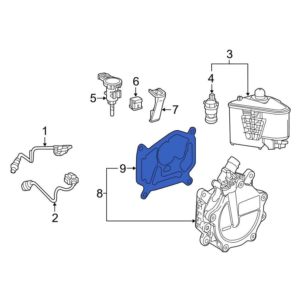 Mercedes-Benz OE 270016008064 - Vacuum Pump Gasket