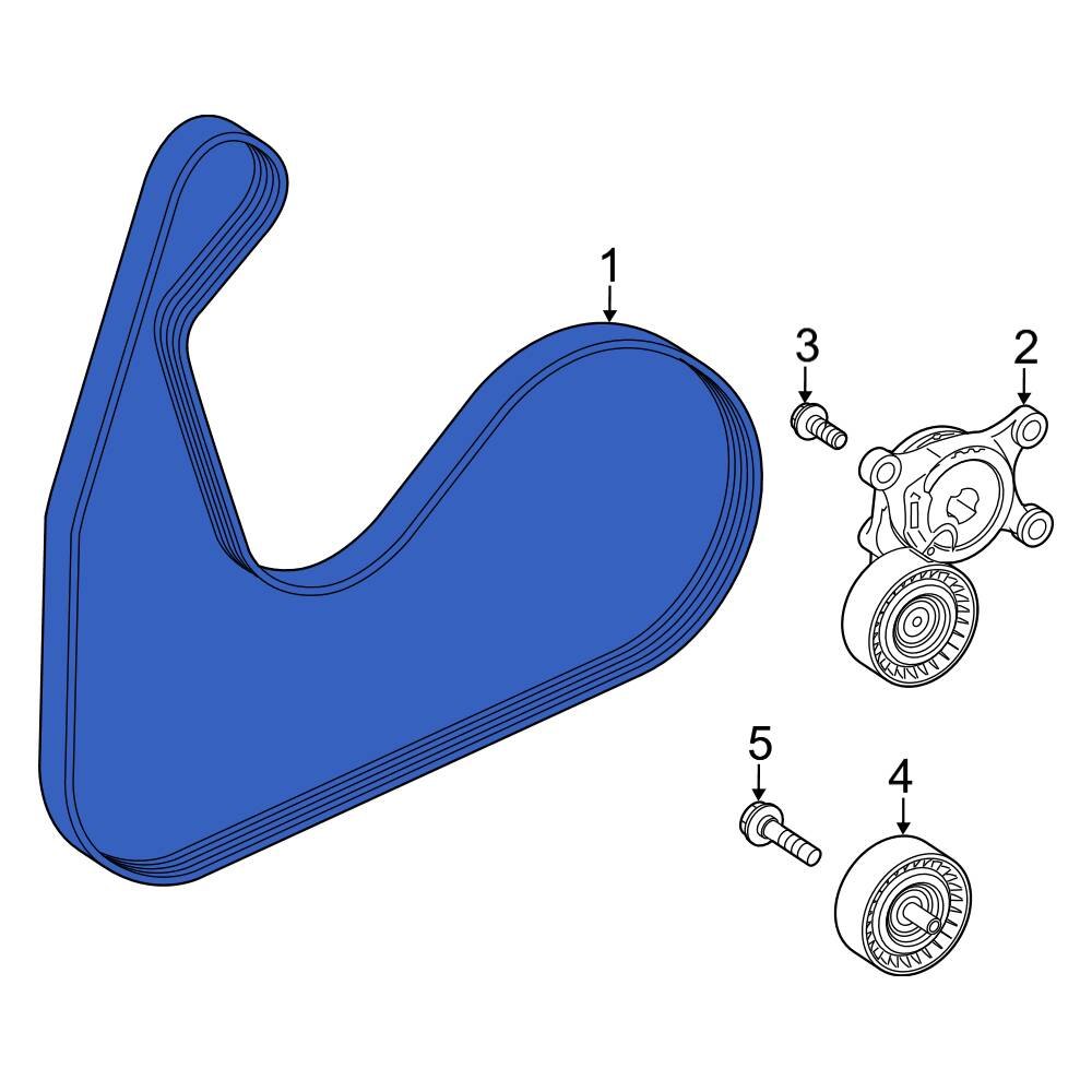 Mercedes-Benz OE 0029931196 - Serpentine Belt