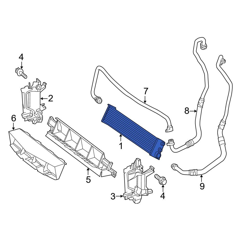 Mercedes-Benz OE 2781880401 - Engine Oil Cooler