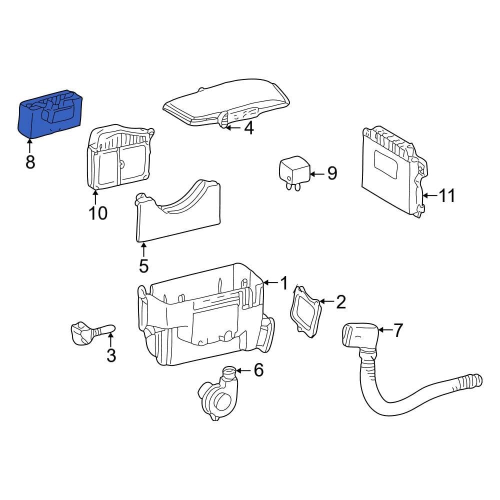 Mercedes-Benz OE 1705450305 - Powertrain Control Module (PCM) Relay