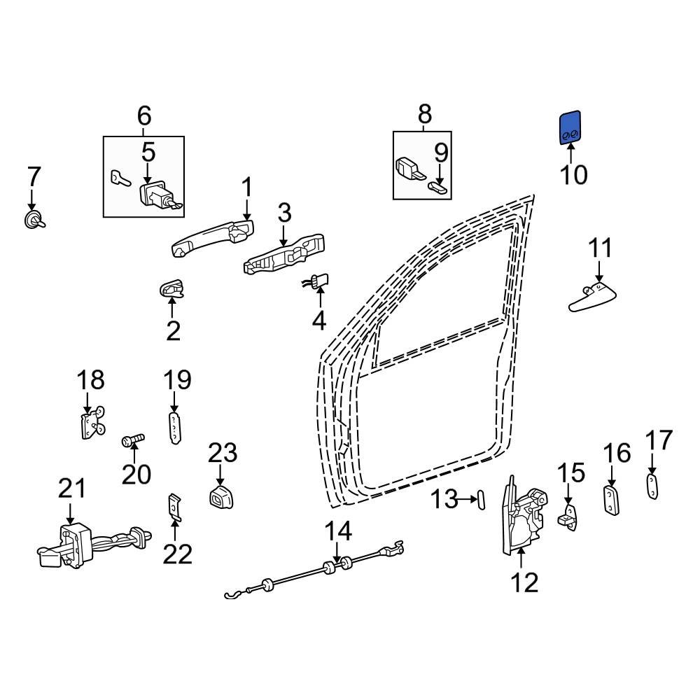 Mercedes-Benz OE 000828038810 - Keyless Entry Transmitter Battery