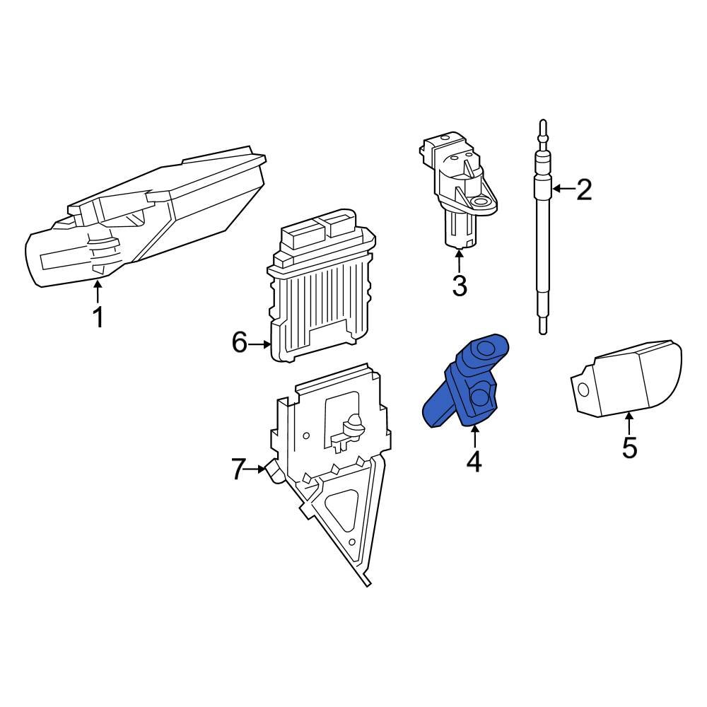 Mercedes-Benz OE 2769051400 - Engine Crankshaft Position Sensor