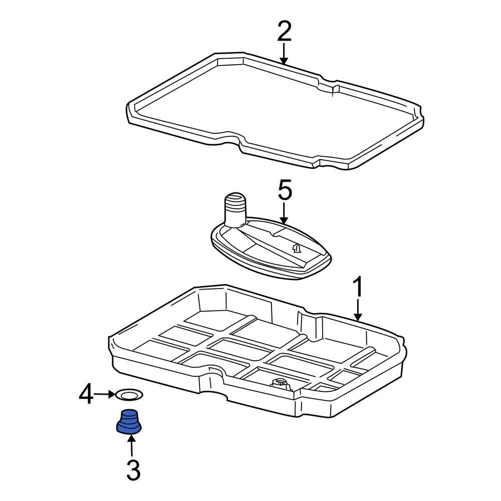 Mercedes-Benz OE 000908012009 - Transmission Drain Plug