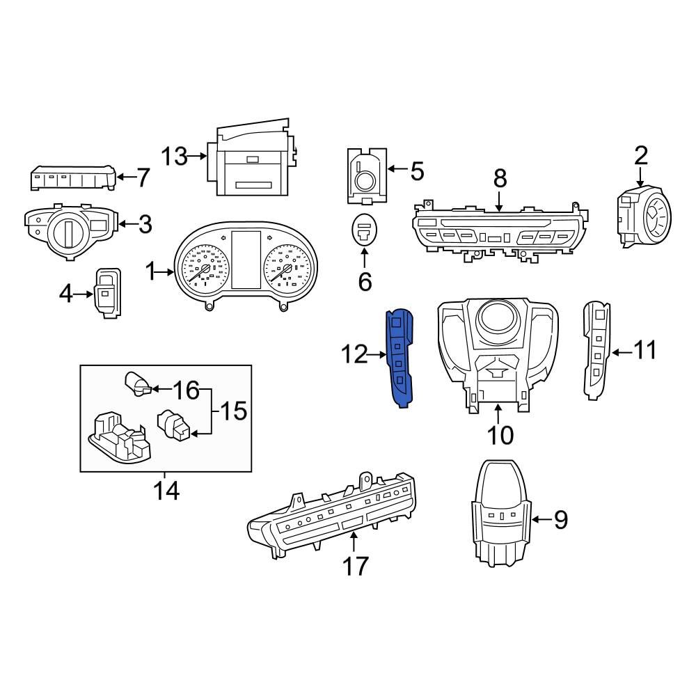 Mercedes-Benz OE 2059059306 - Radio Module Interface