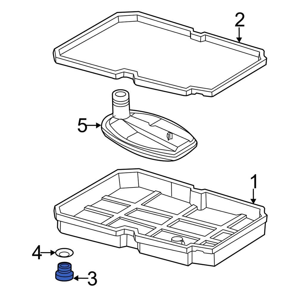 Mercedes-Benz OE 000908012009 - Transmission Drain Plug