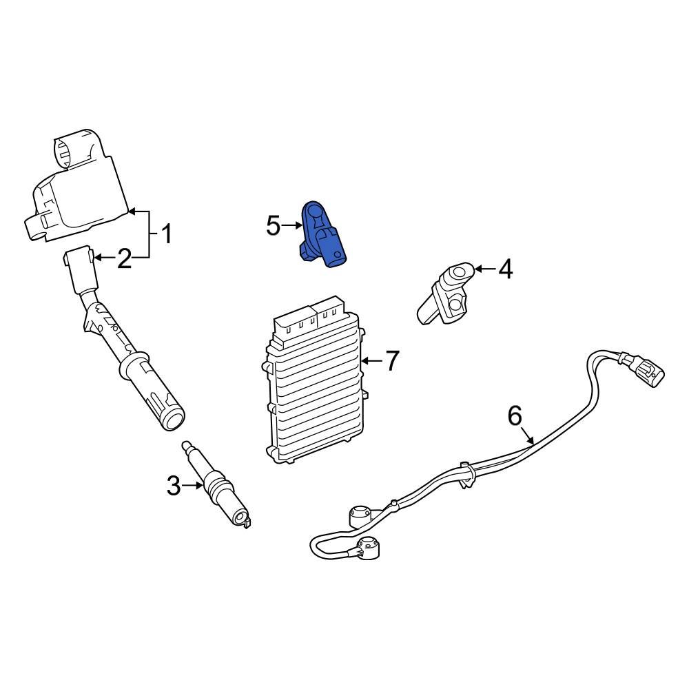 Mercedes-Benz OE 2769051000 - Engine Camshaft Position Sensor