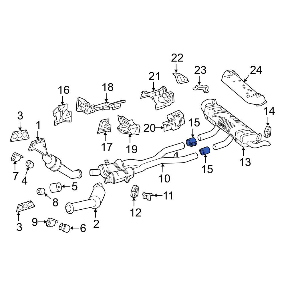 Mercedes-Benz OE 0029955002 - Exhaust Clamp