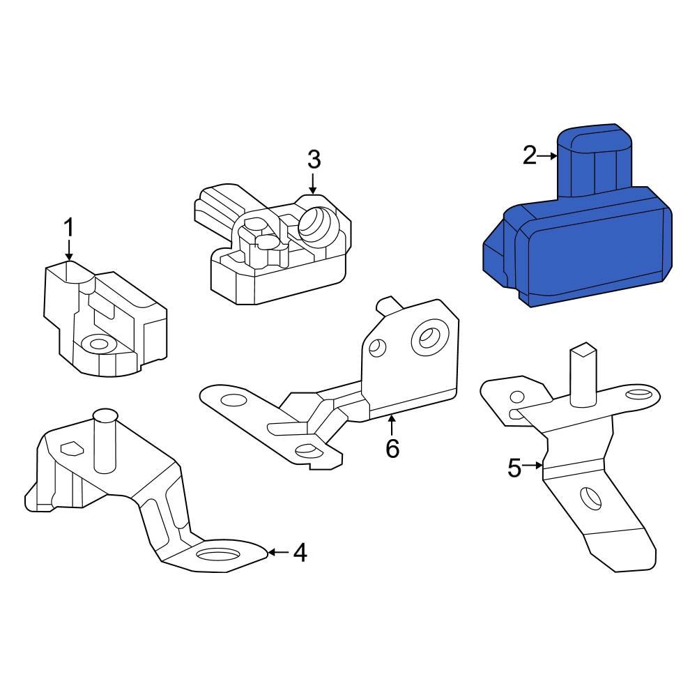 Mercedes-Benz OE 0009057802 - Front Suspension Ride Height Sensor