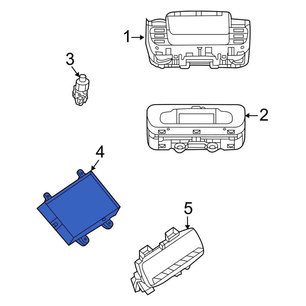 Mercedes-Benz OE 1678230400 - Electromagnetic Induction Charger