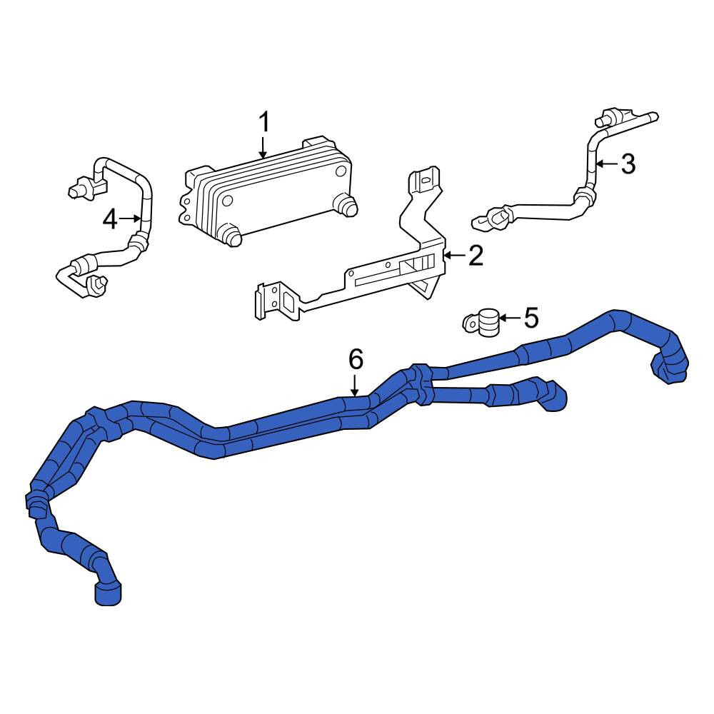 Mercedes-Benz OE 4635016400 - Engine Coolant Pipe