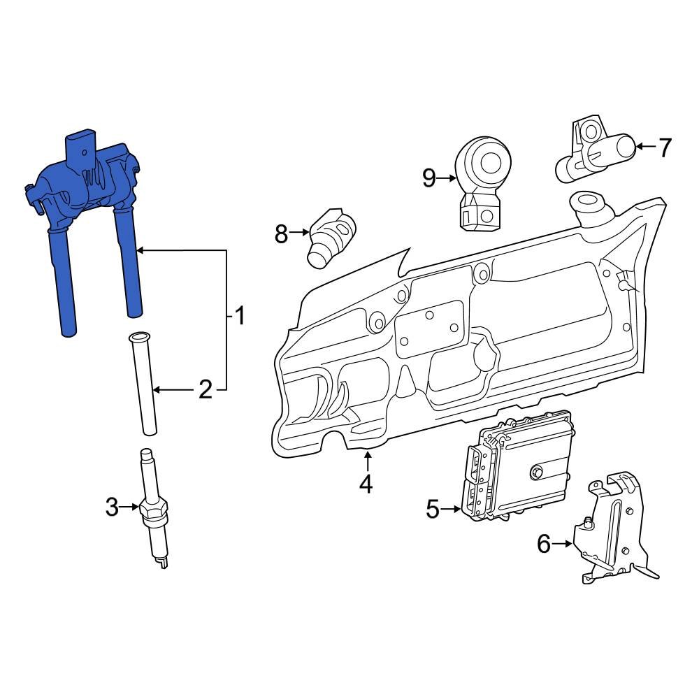 Mercedes-Benz OE 1779060206 - Direct Ignition Coil