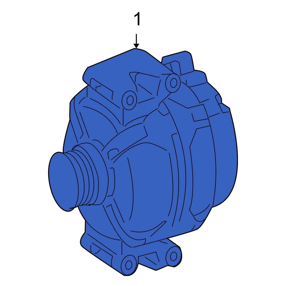 Mercedes-Benz OE 0131543502 - Alternator
