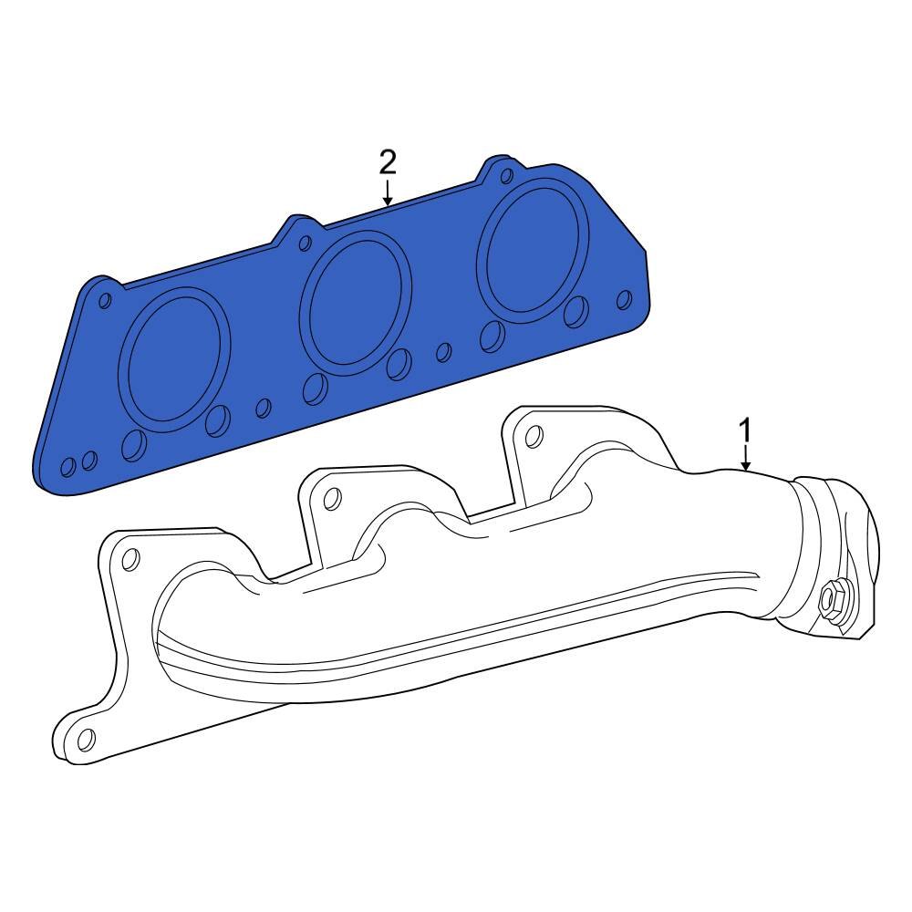 Mercedes-Benz OE 2721420680 - Exhaust Manifold Gasket