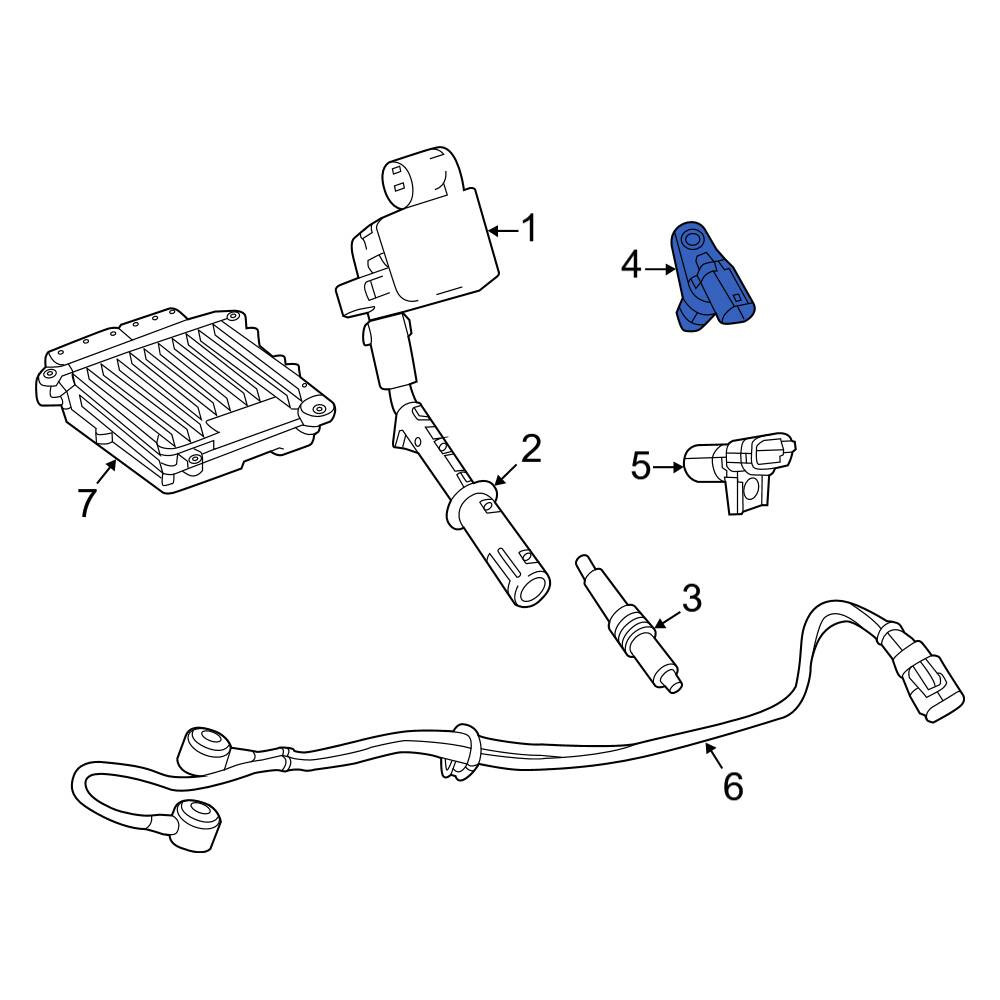 Mercedes-Benz OE 2769051000 - Engine Camshaft Position Sensor