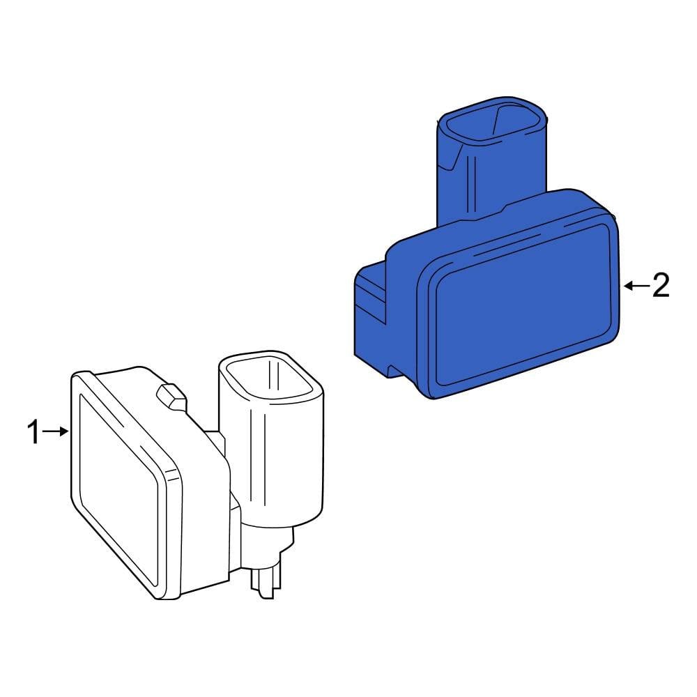 Mercedes-Benz OE 0009057802 - Front Suspension Ride Height Sensor
