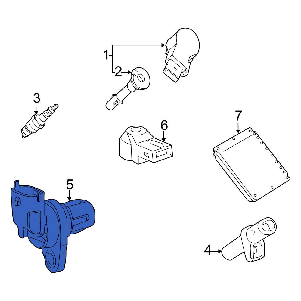 Mercedes-Benz OE 2769051000 - Engine Camshaft Position Sensor