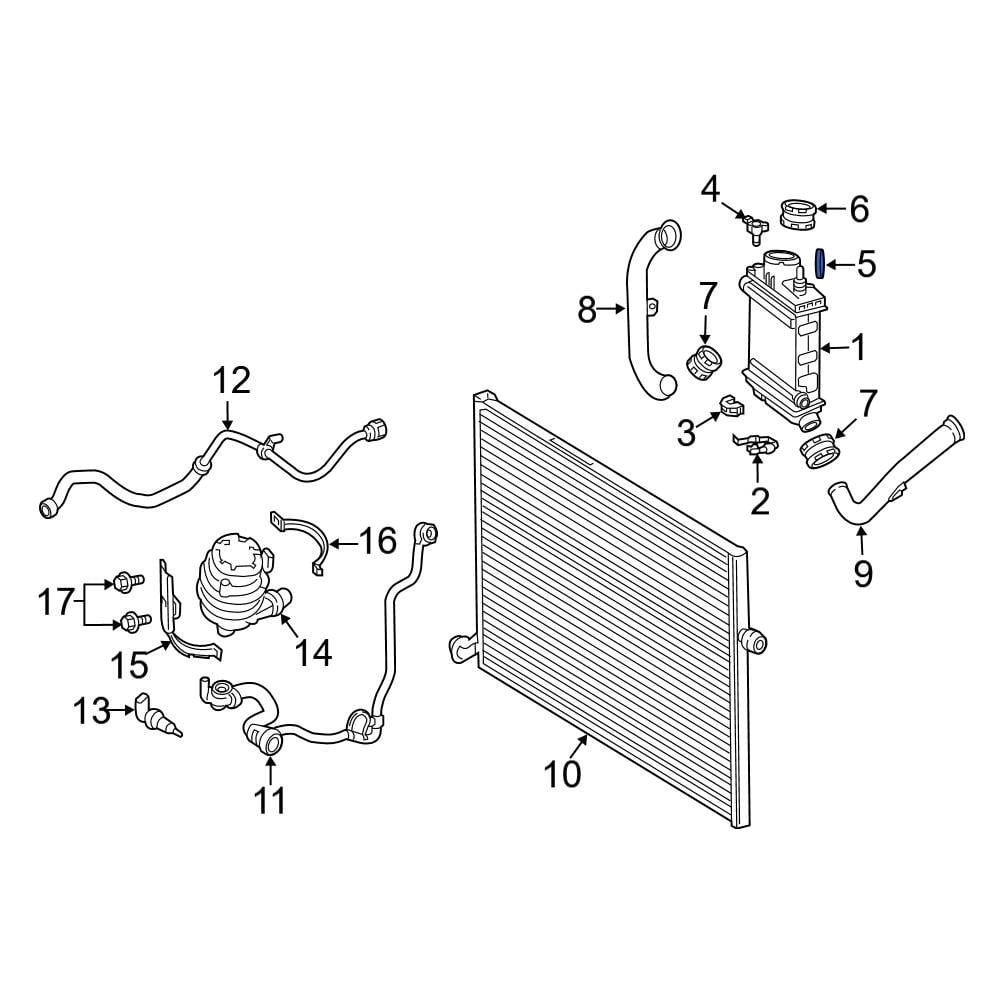 Mercedes-Benz OE 2769050000 - Air Charge Temperature Sensor