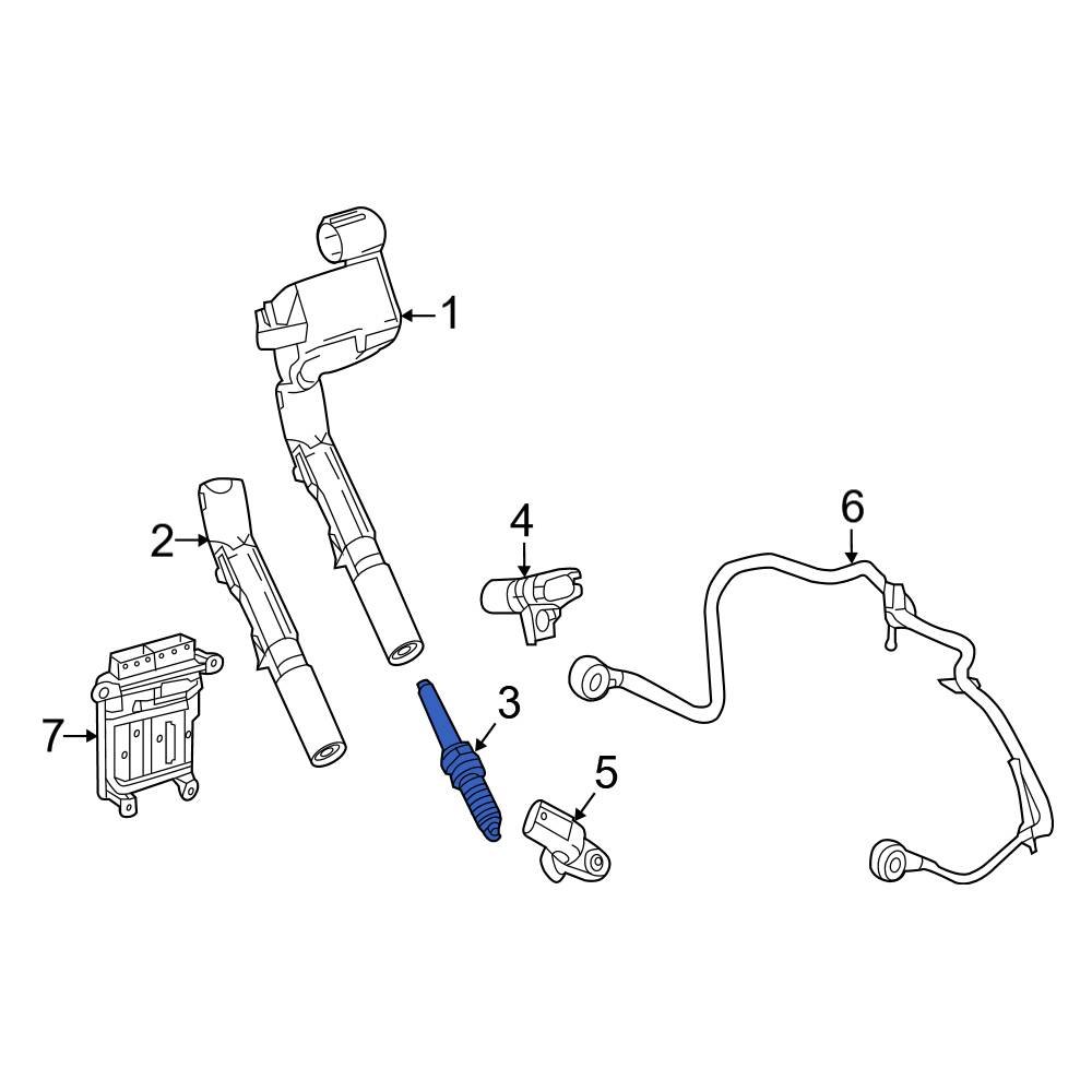 Mercedes-Benz OE 2701590600 - Spark Plug