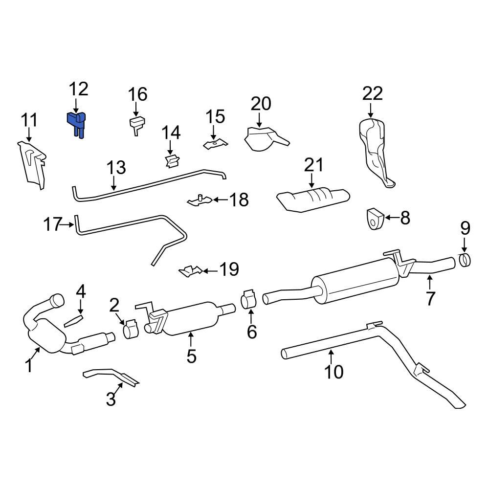 Mercedes-Benz OE 6429050100 - Exhaust Gas Differential Pressure Sensor