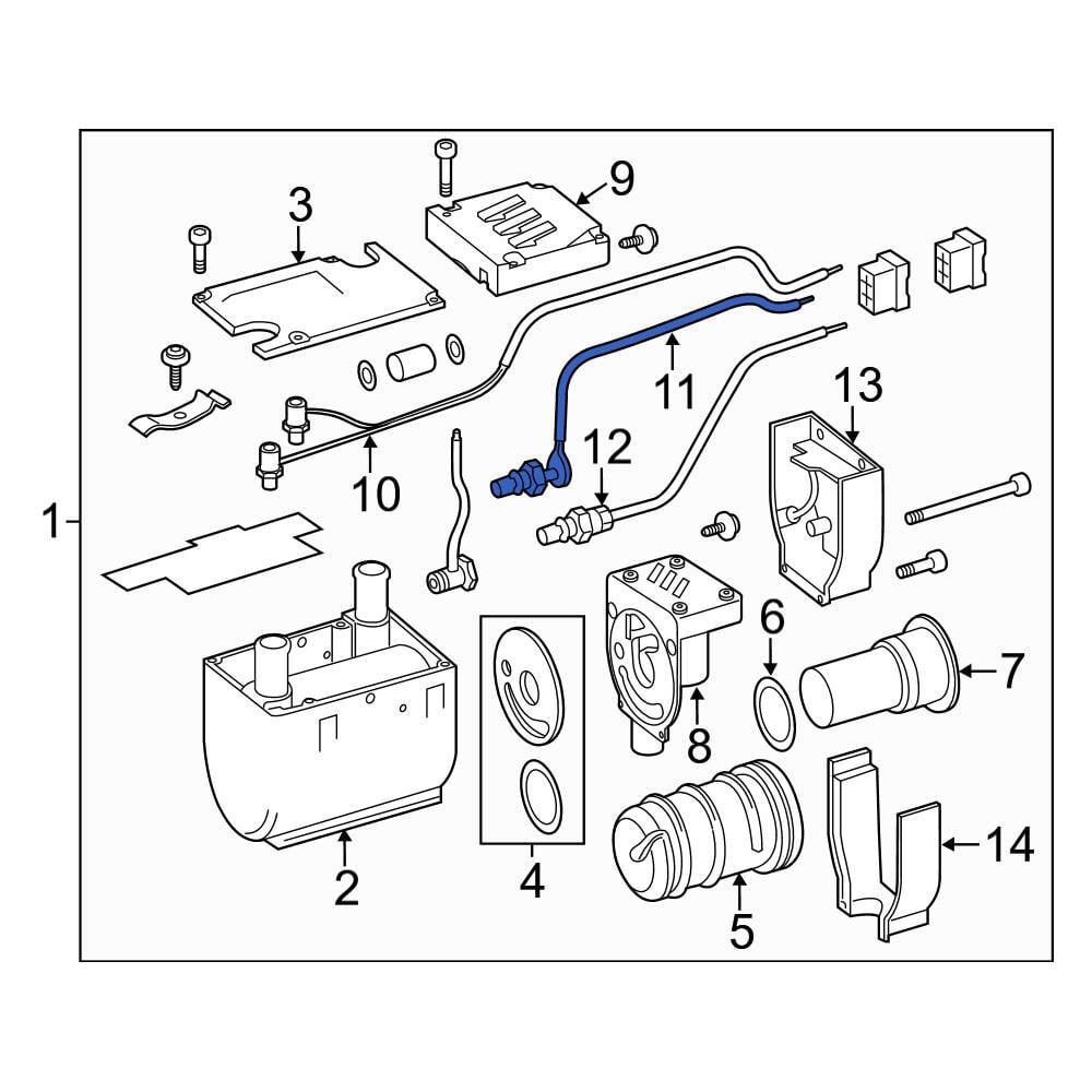 Mercedes-Benz OE 0011596601 - Diesel Glow Plug