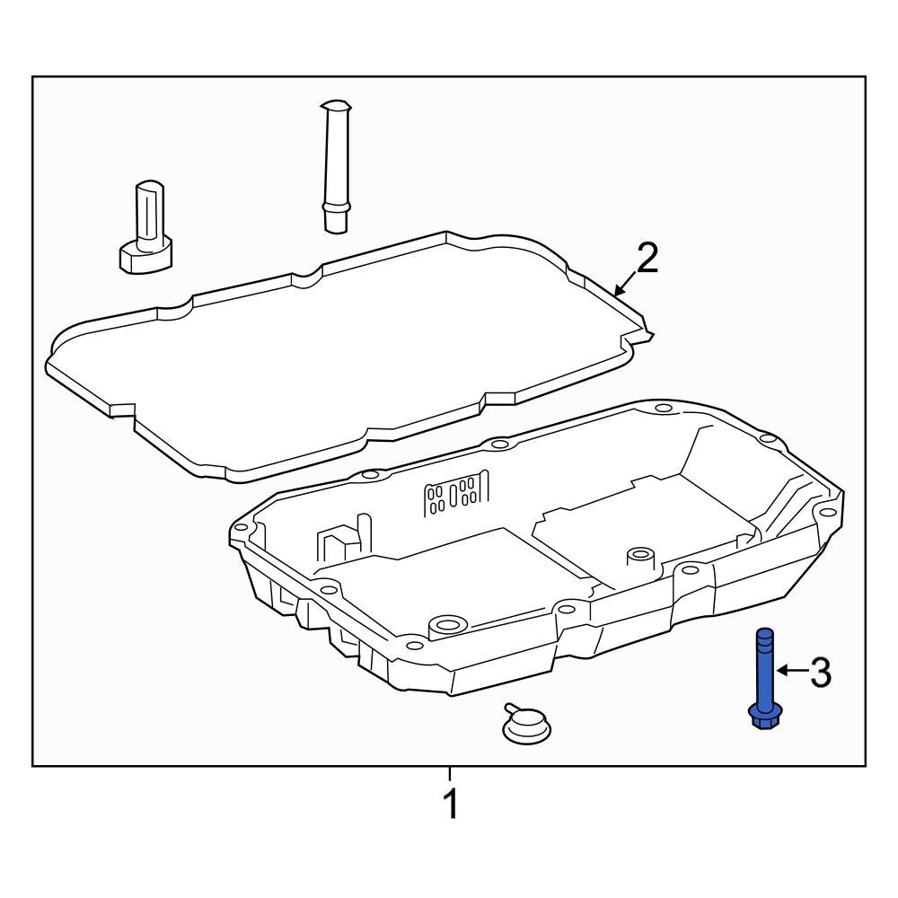 Mercedes-Benz OE 0029909503 - Transmission Oil Pan Bolt
