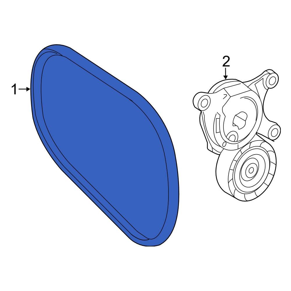 Mercedes-Benz OE 0029931196 - Serpentine Belt
