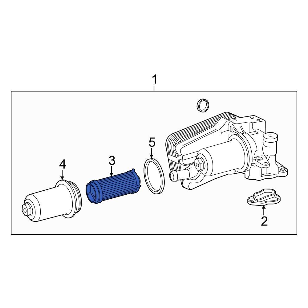 Mercedes-Benz OE 2463772400 - Transmission Oil Filter