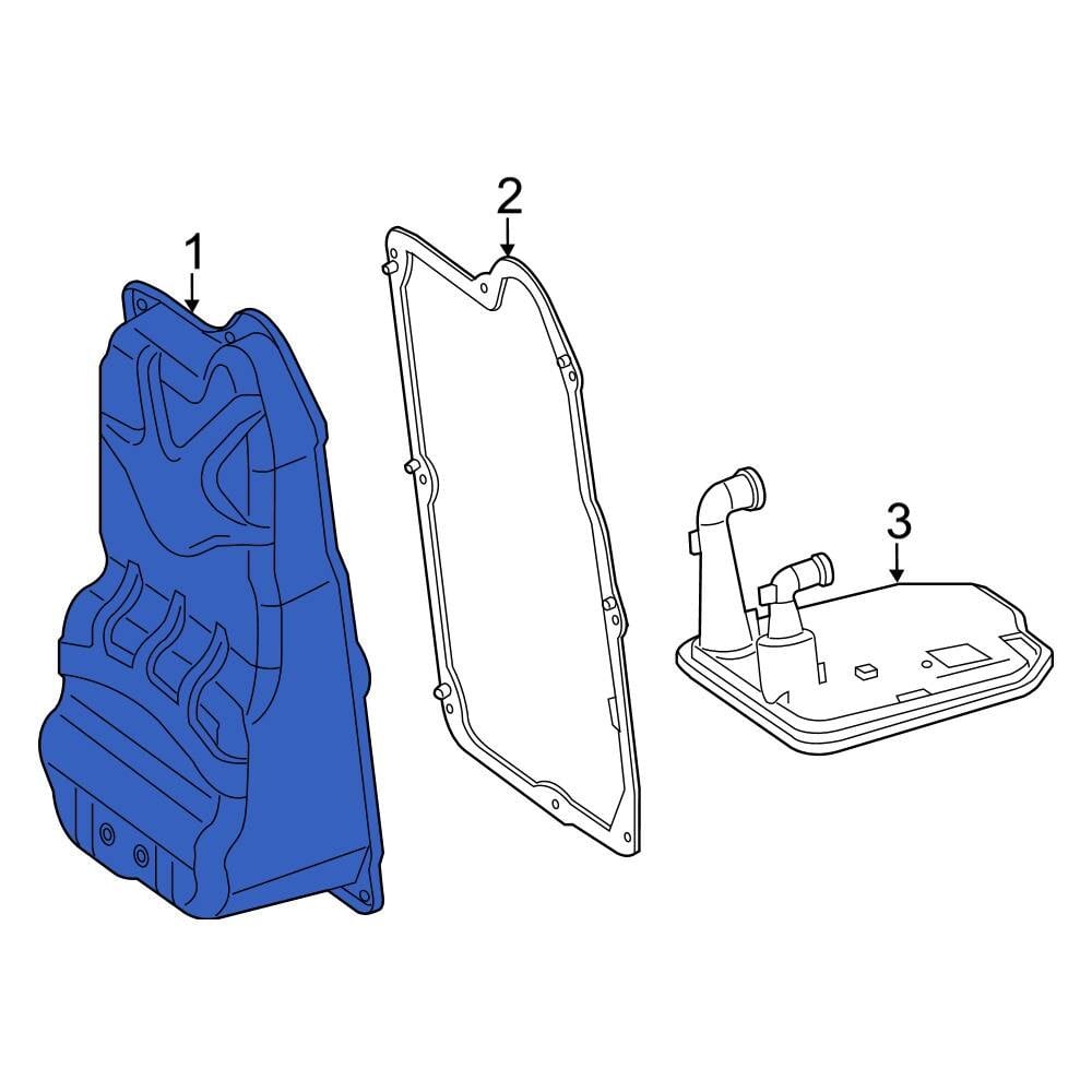 Mercedes-Benz OE 2463700112 - Transmission Oil Pan