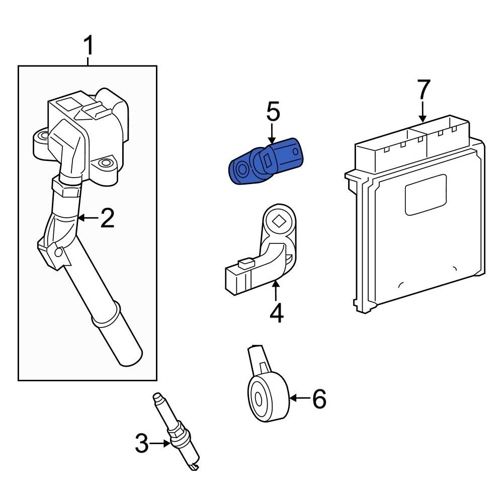 Mercedes-Benz OE 6549052400 - Engine Camshaft Position Sensor