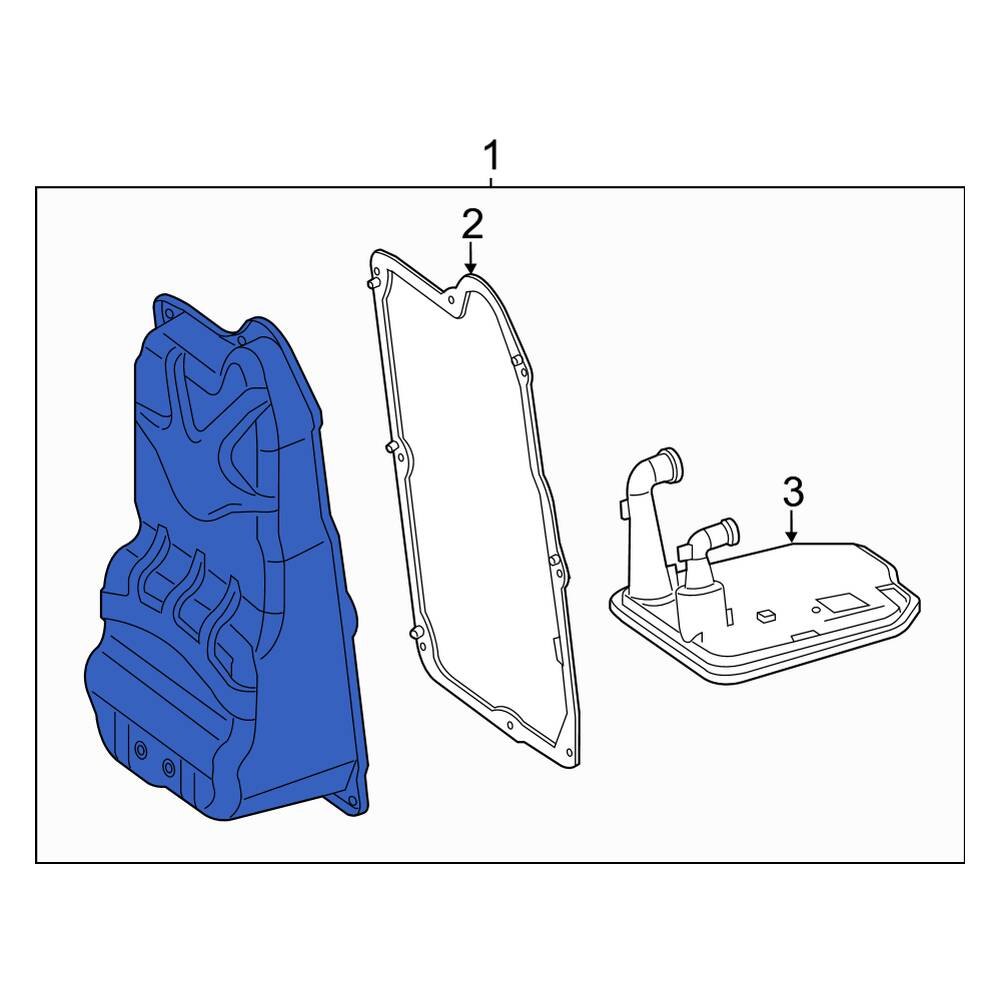 Mercedes-Benz OE 2463700112 - Transmission Oil Pan