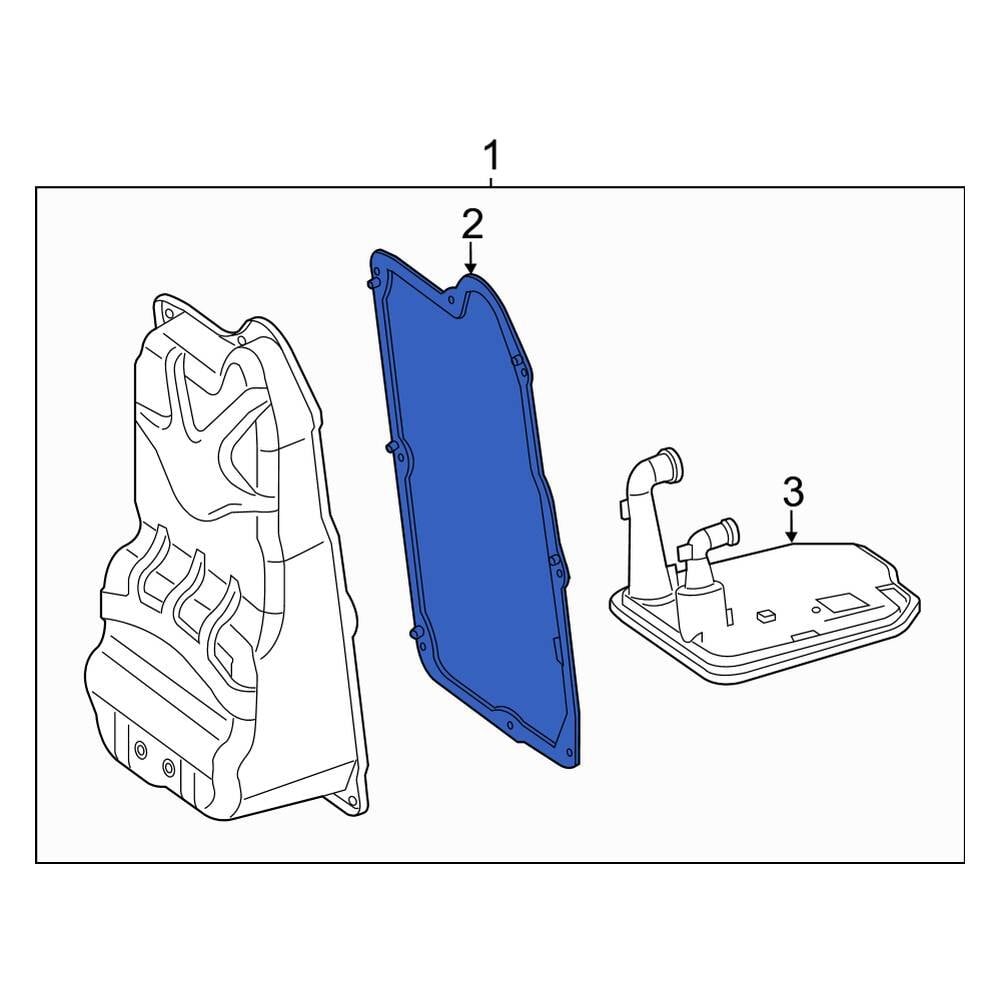 Mercedes-Benz OE 2463710780 - Transmission Oil Pan Gasket