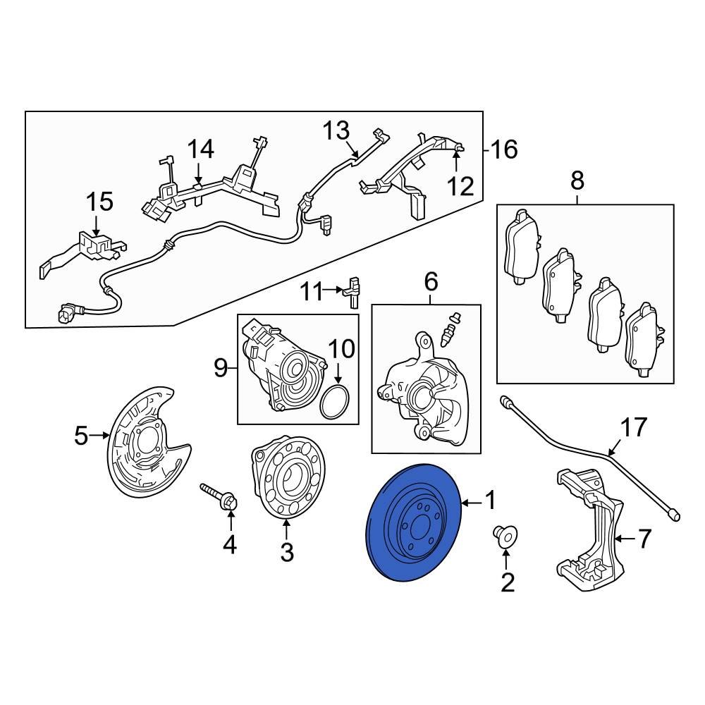 Mercedes-Benz OE 247421201207 - Front Disc Brake Rotor